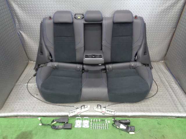 VM4 VMG レヴォーグ 純正 ハーフレザー アルカンターラ ブルー ステッチ リア 後部座席 セカンド シート 左右 セット STI VAB VAG S4(スバル用)｜売買された ...