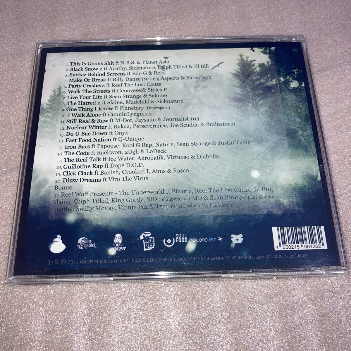 HIP HOP/SNOWGOONS/Black Snow 2/ILL BILL/STYLES P/PLANET ASIA/KOOL G RAP ...