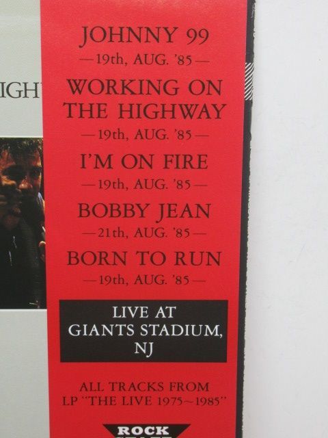 LP盤レコード Bruce Springsteen & The E Street Band/LIVE COLLECTION II -BORN ...