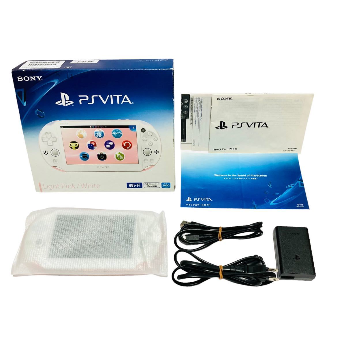 極 PlayStation Vita PCH-2000 ZA19 SONY ライトピンクホワイト Wi-Fiモデル PS VITA 画面傷無し(PS Vita本体)｜売買されたオークション情報 ...