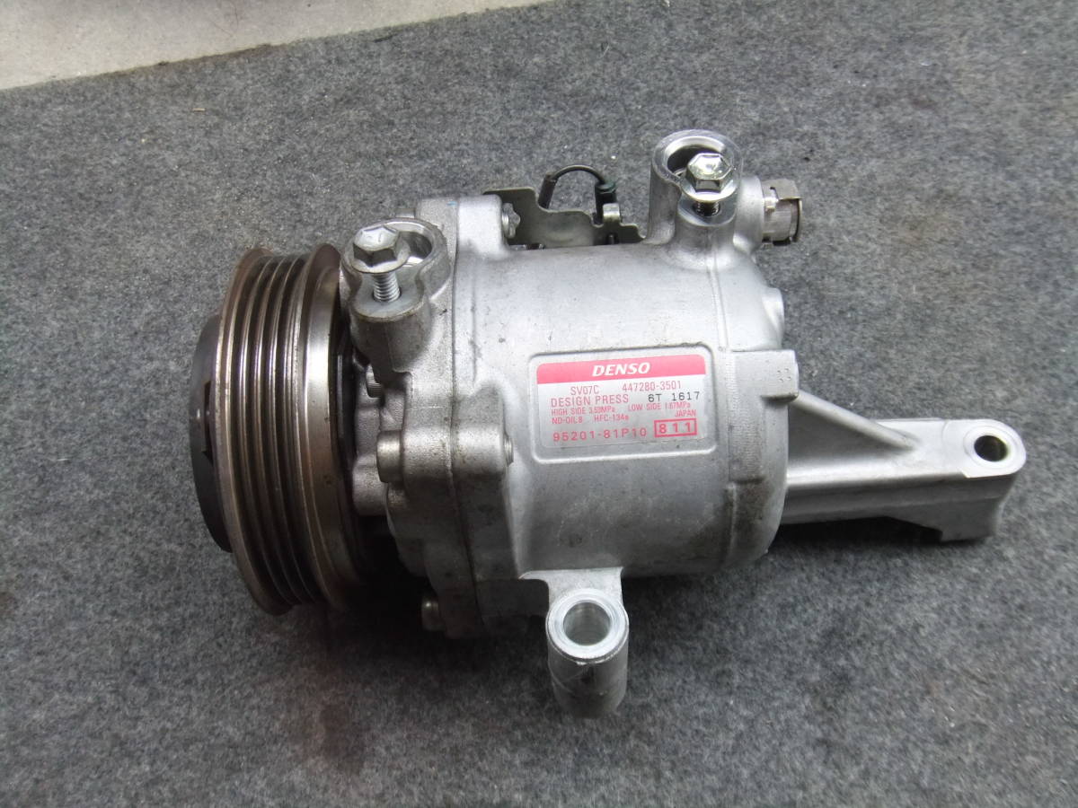 ソリオ バンディット エアコン コンプレッサー 447280-3501 MA36S(スズキ用)｜売買されたオークション情報、yahooの商品情報をアーカイブ公開 - オークファン（aucfan ...