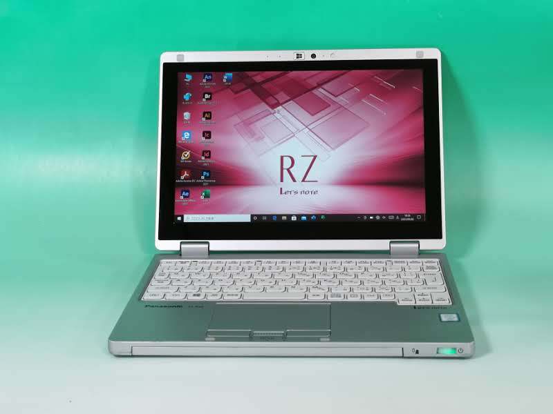 累積使用210時間 タブレットPC LTE SIMフリー Let's note CF-RZ6R Core i5 7Y57 1.2GHz メモリ ...