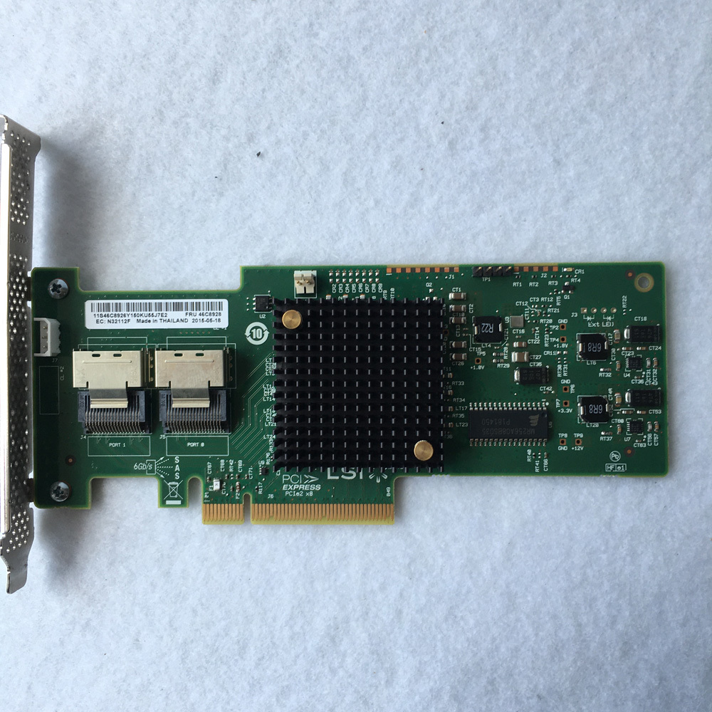 IBM LSI Logic SAS9223-8i ServeRAID-M1115 MegaRAID IBM PCIe 2.0x8 RAID ...