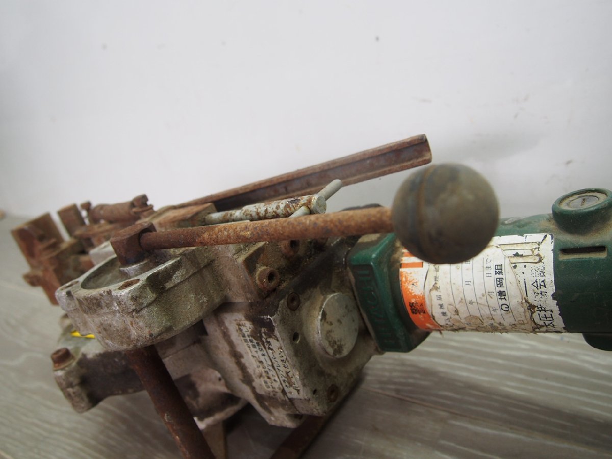 1R0518-1 ダイア 鉄筋直角切断機 ダイアソーSDC-32C 適用D19-D32 HITACHI ジャンク(鉄筋カッター)｜売買された ...