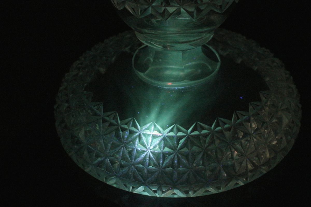 LIG 19世紀 西洋美術 ガラスオイルランプ 特大79㎝ ウランガラス HINKS&SONS PATENT DUPLEX 切子硝子 アンティーク .QQP 06(工芸ガラス)｜売買された ...