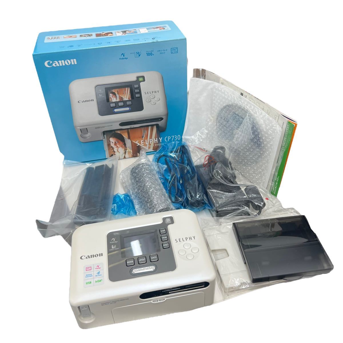 Canon SELPHY セルフィー CP730 コンパクトフォトプリンター 付属品完備 キャノン(フォトプリンタ)｜売買されたオークション ...