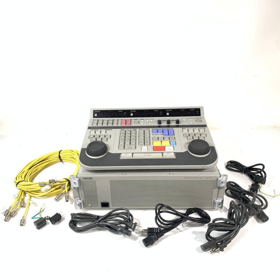 SONY ソニー BVE-700 EDITING CONTROL UNITセット BNCケーブル×5 ACコード×5 変換プラグ×2付き 現状品 TB(映像機器)｜売買されたオークション情報 ...