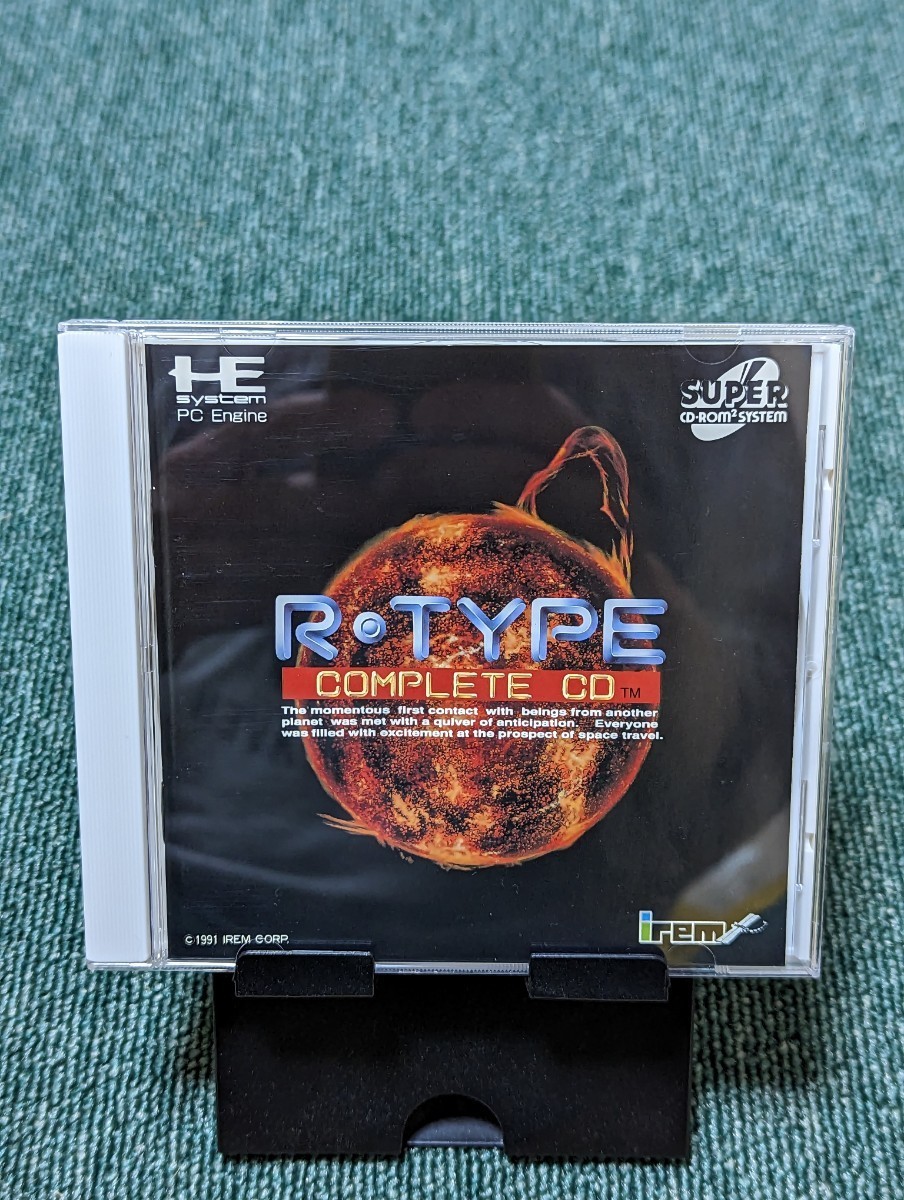 NEC PCエンジン SUPER CD-ROM2 ソフト PCE R-TYPE COMPLETE CD アールタイプ コンプリートCD ...