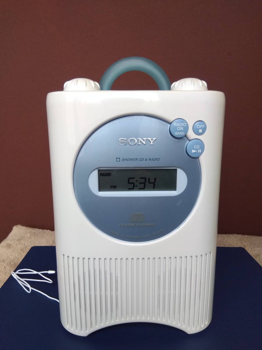 SONY ICF-CD74 Shower CD & Radio 必ず商品状態 注意事項を読ん 下さい(CDプレーヤー)｜売買されたオークション情報、yahooの商品情報をアーカイブ公開 ...