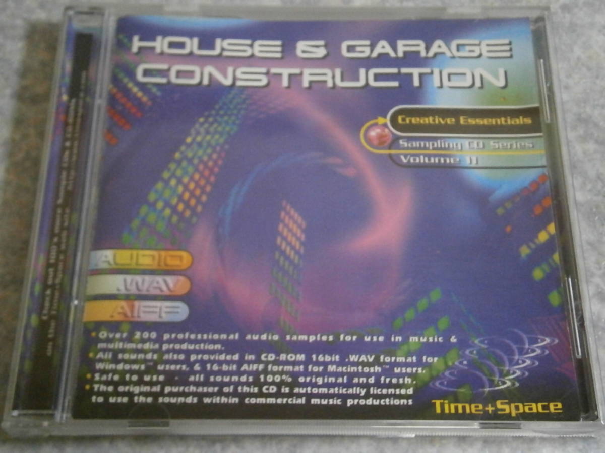 ZERO-G HOUSE&GARAGE CONSTRUCTION Creative Essentials Sanpling CD Series ...