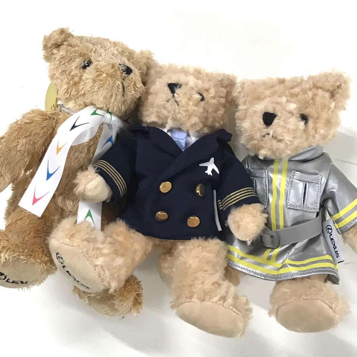KBHH LEXUS レクサス オリジナル テディベア ぬいぐるみ 3点 まとめ 2020 他 現状品 o4(その他)｜売買されたオークション ...