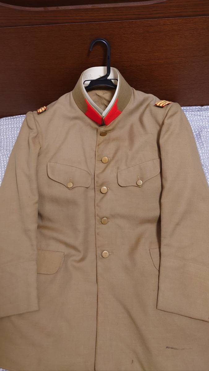 日本陸軍 改45式軍服 実物 将校服(制服)｜売買されたオークション情報、yahooの商品情報をアーカイブ公開 - オークファン（aucfan ...