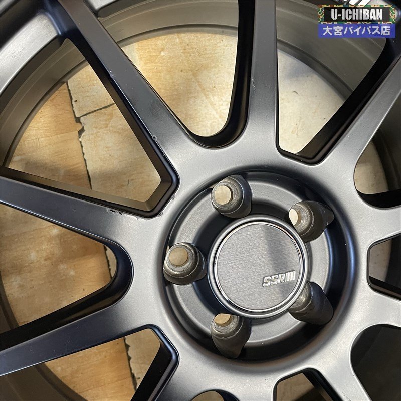 SSR GT V02 18×7.5J 5H 100 +48 × BRIDGESTONE POTENZA RE-71RS 225/45R18 ...