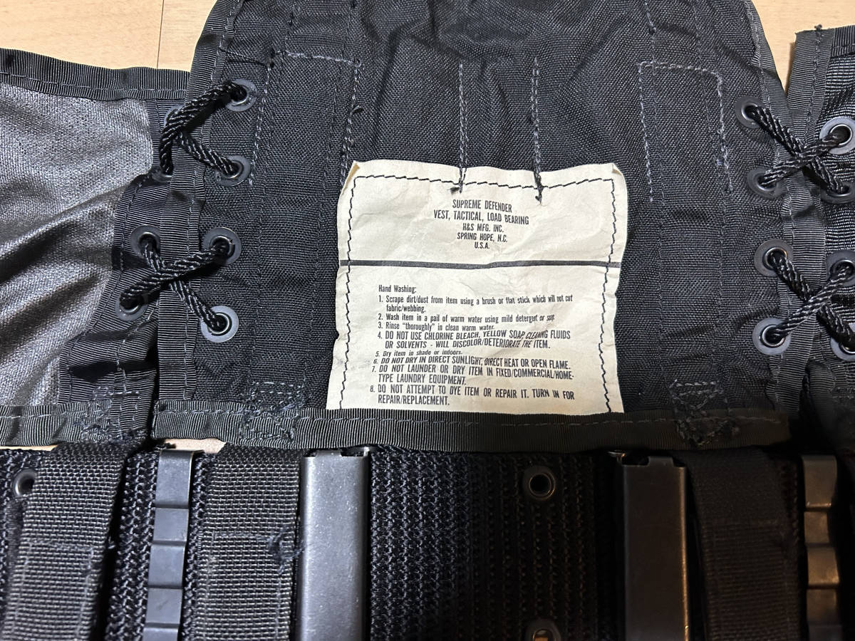 米軍 タクティカル ロードベアリング ベスト TLBV初期型 ブラック LC-2ベルト付き(弾帯)｜売買されたオークション情報、yahooの ...