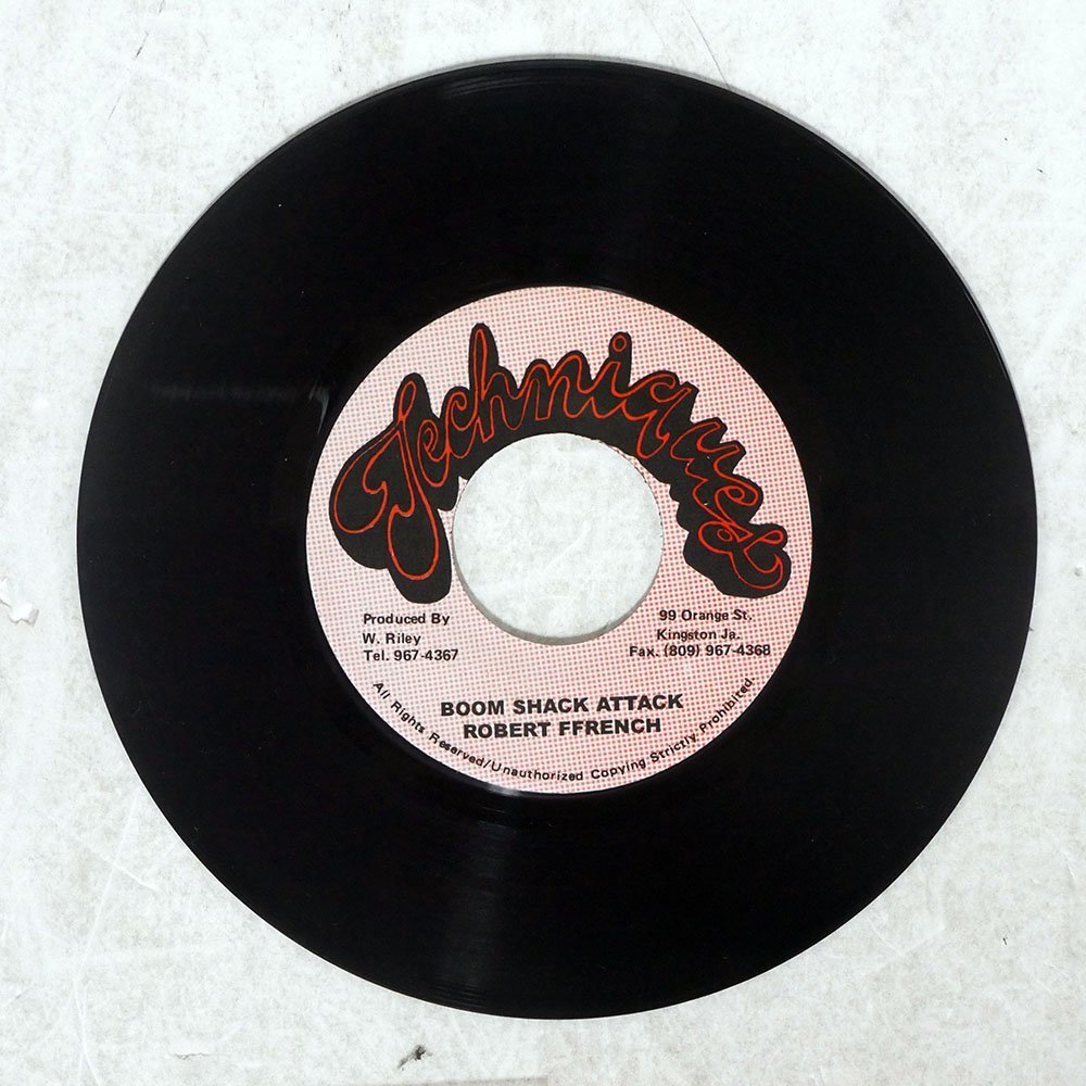 ROBERT FFRENCH/BOOM SHACK ATTACK/TECHNIQUES NONE 7(レゲエ)｜売買されたオークション情報 ...