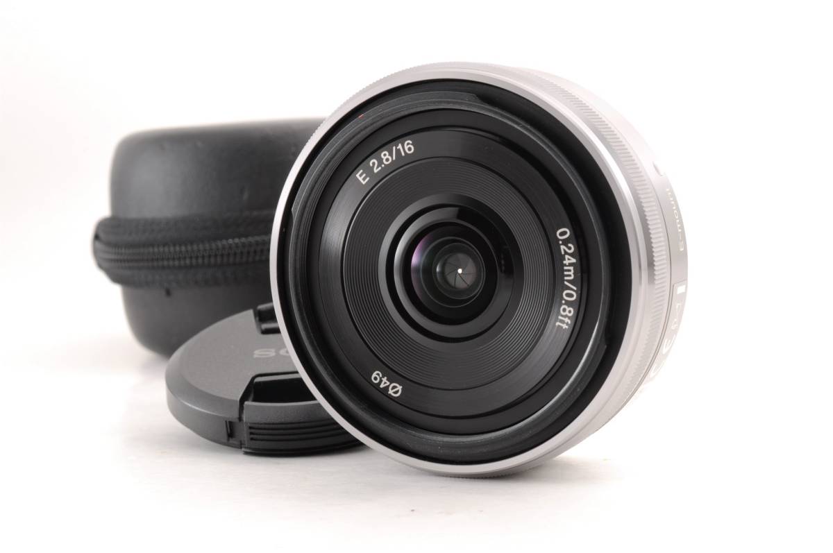 ソニー SONY E 16mm f2.8 SEL16F28 Eマウント AF 一眼カメラレンズ ケース付 管K3872(ソニー、ミノルタ)｜売買されたオークション情報、yahooの商品情報を ...