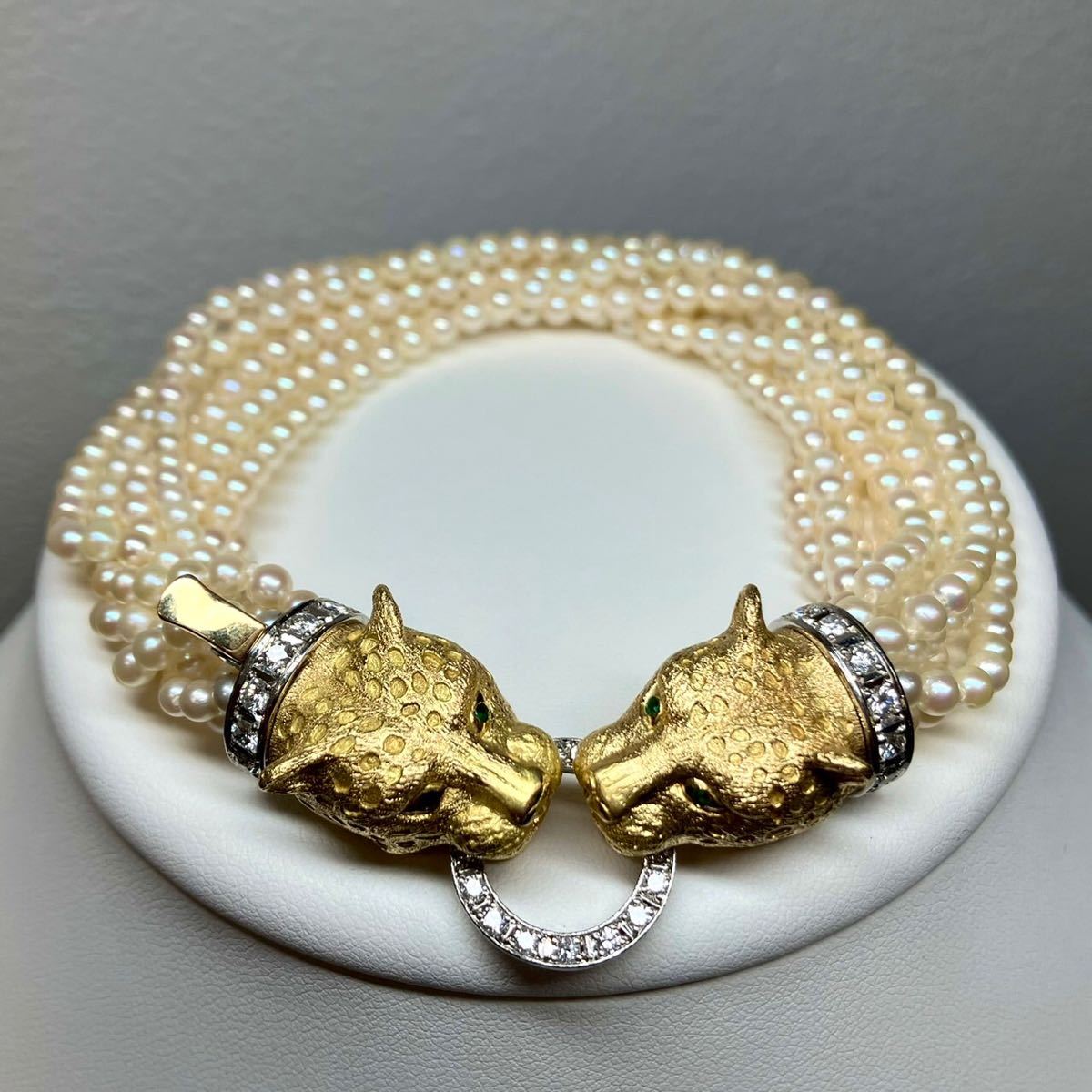 E-1306 超豪華 ダイヤ ベビーパールネックレス&ブレスレット ネックレス K18 Pt900 Pearl necklace(アコヤ真珠)｜売買されたオークション情報、yahooの商品情報 ...