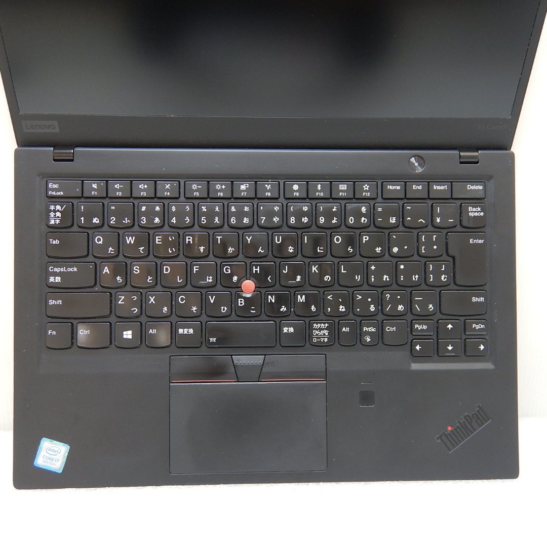 AC欠品 Lenovo Thinkpad X1Carbon 20KH-CTO1WW Core i7 8550U 16GB SSD512GB ...