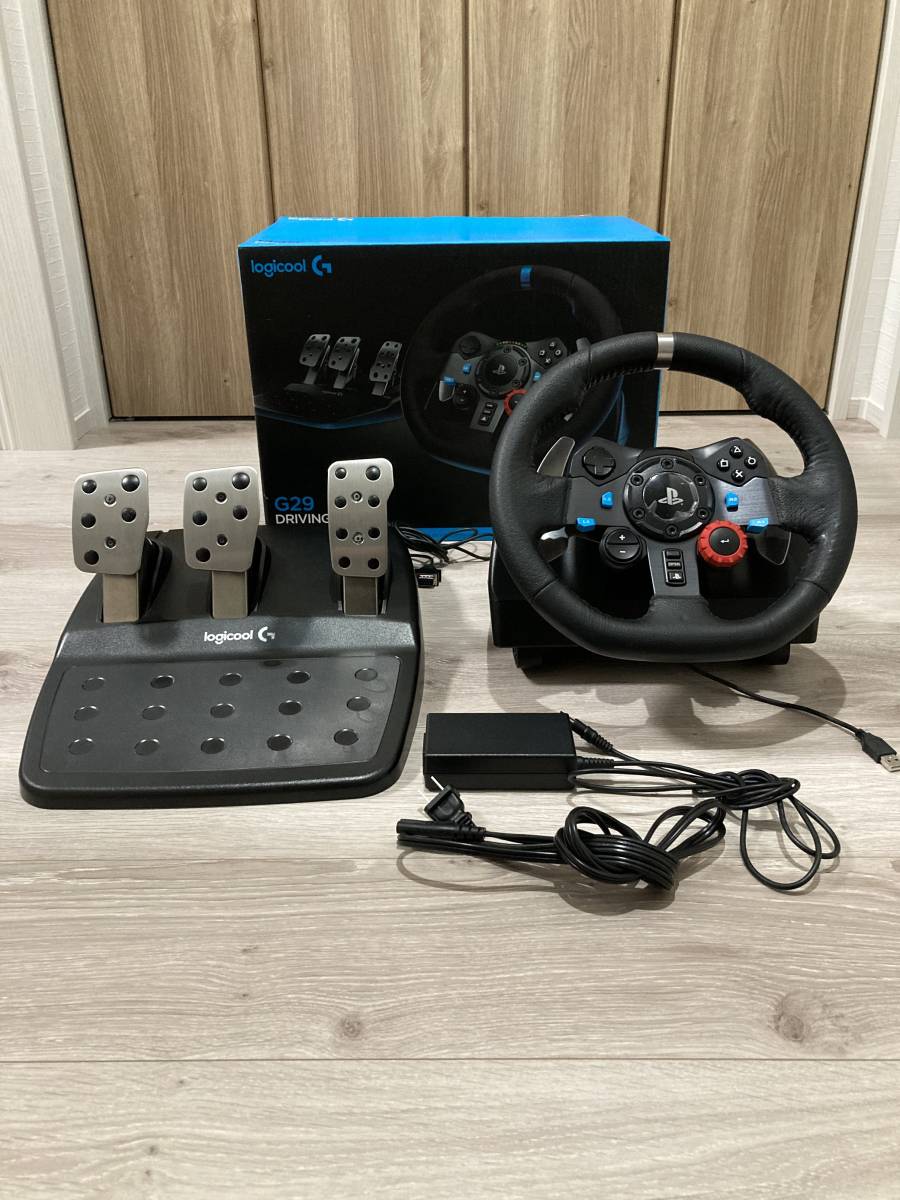 ジャンク Logicool ロジクール G29 ドライビングフォース レーシングホイール LPRC-15000(コントローラー)｜売買されたオークション情報、yahooの商品情報をアーカイブ ...