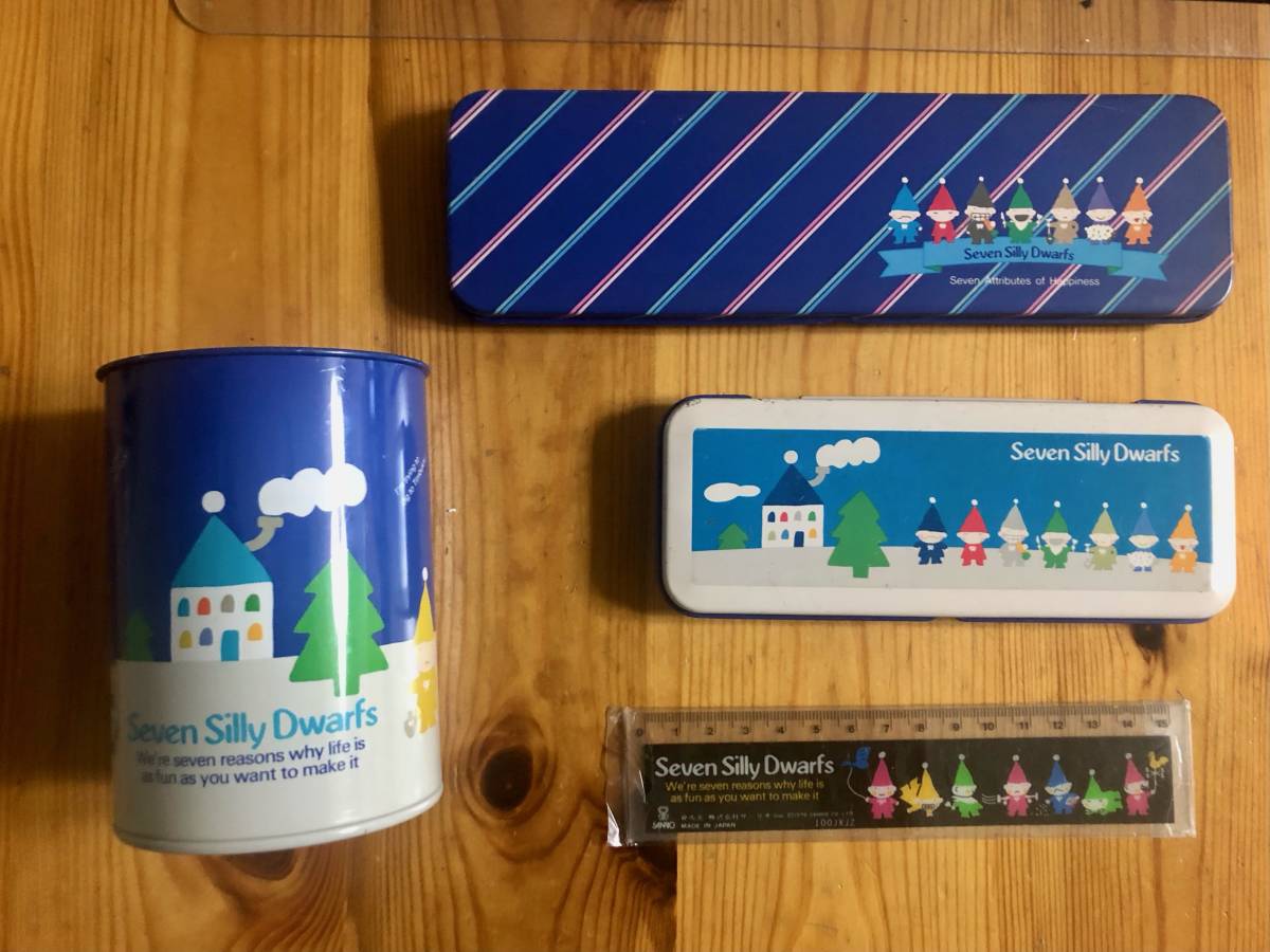 サンリオ レトロ 7人の小人 Seven Silly Dwarfs ペンケース ペン立て(その他)｜売買されたオークション情報、yahooの ...