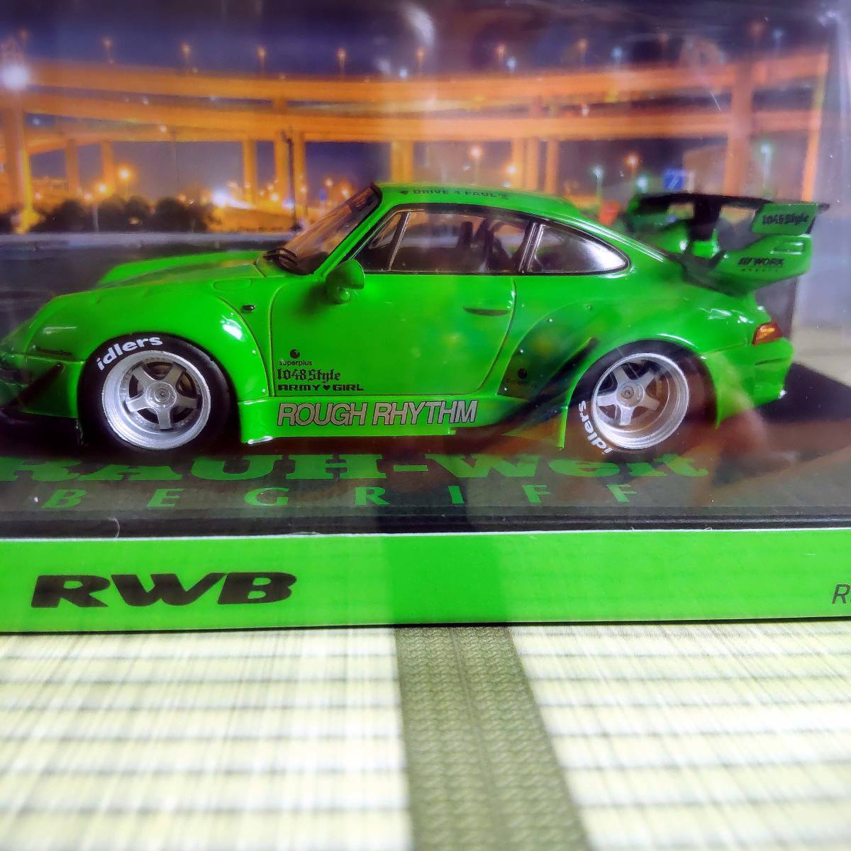egcif T43-014-RR 1/43 RWB 993 Rough Rhythm ポルシェ 911 ポルシェラフリズム ミニカー Tarmac Works ターマックワークス ...