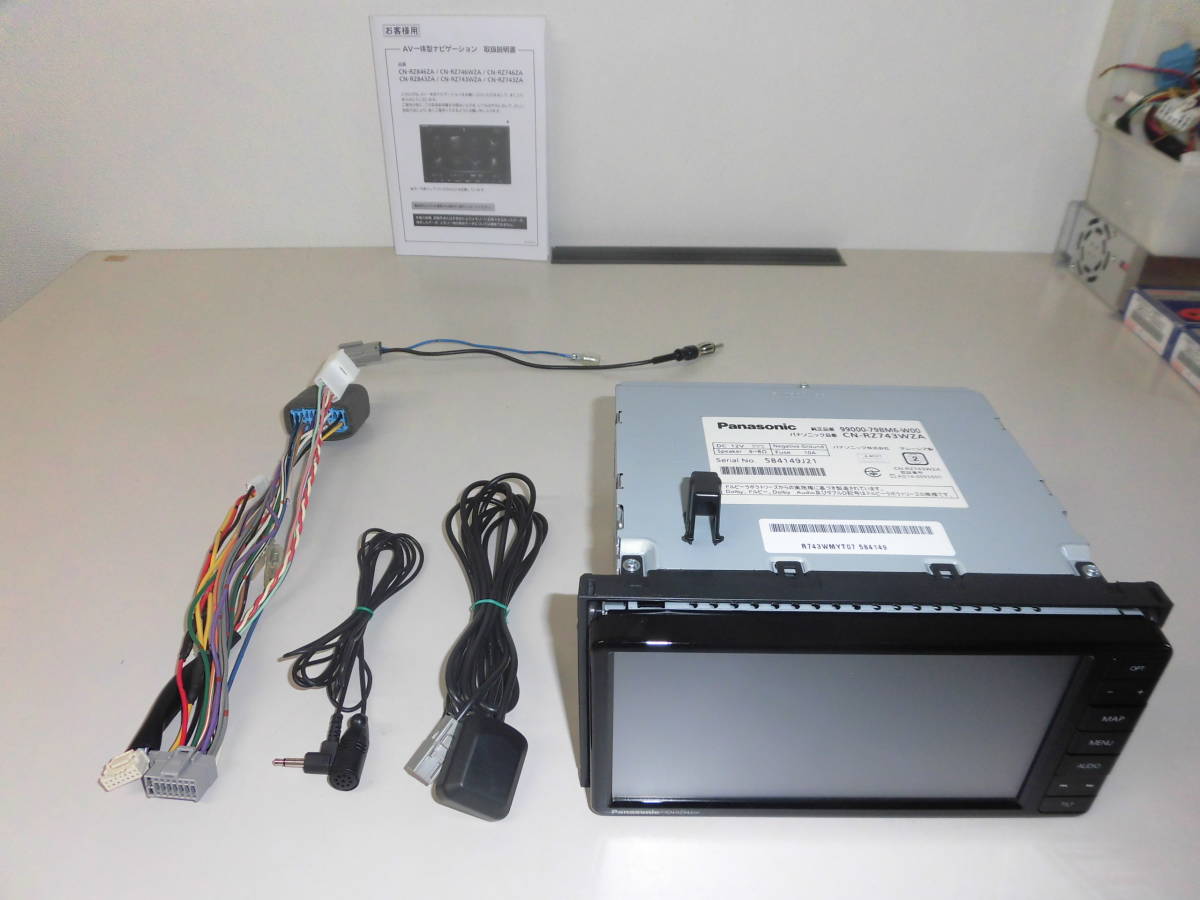 N2552 スズキ SUZUKI 純正 Panasonic SDナビ CN-RZ743WZA 品(スズキ)｜売買されたオークション情報 ...