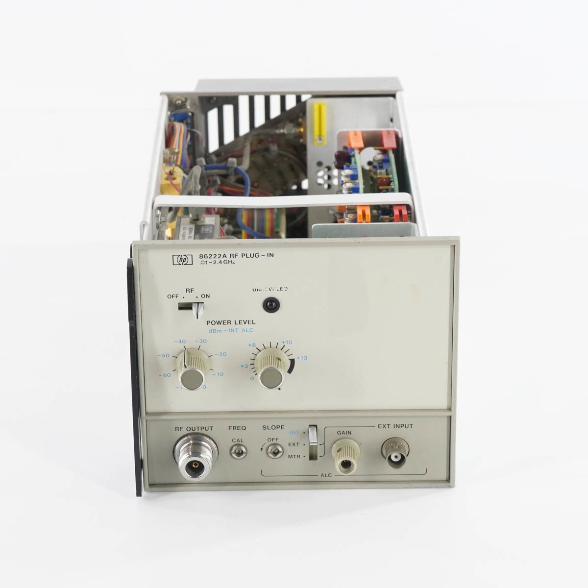 JB 現状販売 86222A hp RF PLUG-IN OPT 002 .01-2.4GHz 5086-7219 5086-7361 ...