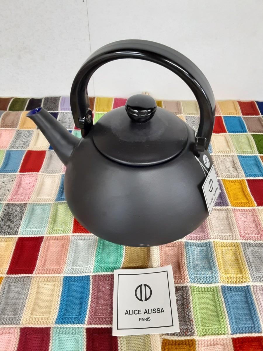 やかん EJIRY/エジリー ホーロー ケトル やかん 2.4L 琺瑯 ALICE ALISSA PARIS キッチン インテリア 調理器具 ヤカン 黒 紺(ヤカン)｜売買されたオークション ...