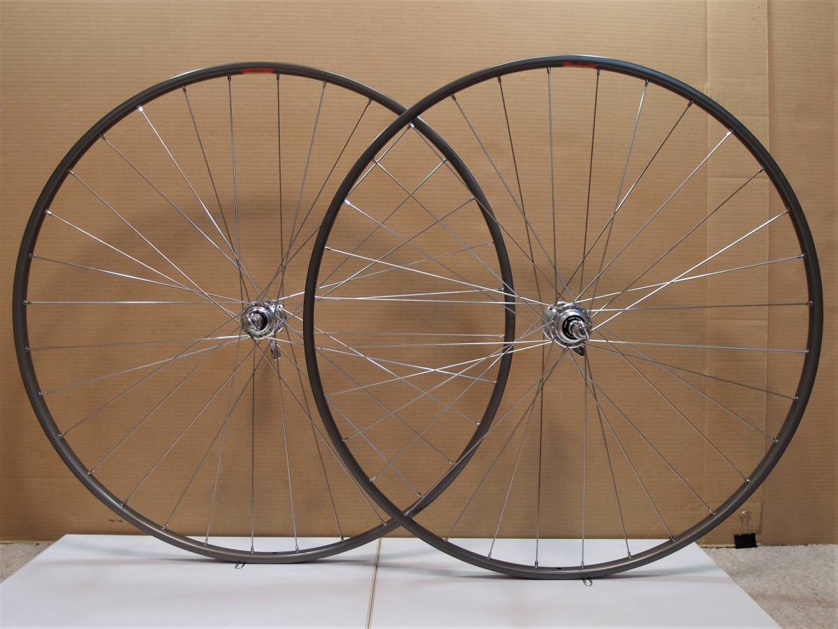 Shimano DURA-ACE 7400 ボスタイプ7s +WOLBER ASPIN SUPER CHAMPION/ロード用手組チューブラー ...