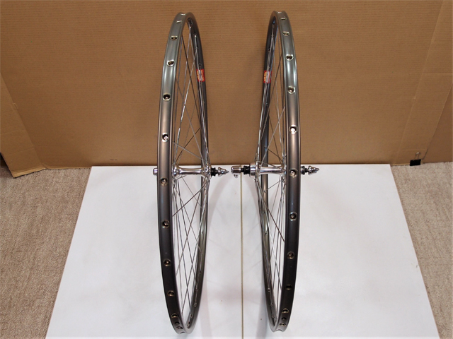 Shimano DURA-ACE 7400 ボスタイプ7s +WOLBER ASPIN SUPER CHAMPION/ロード用手組チューブラー ...