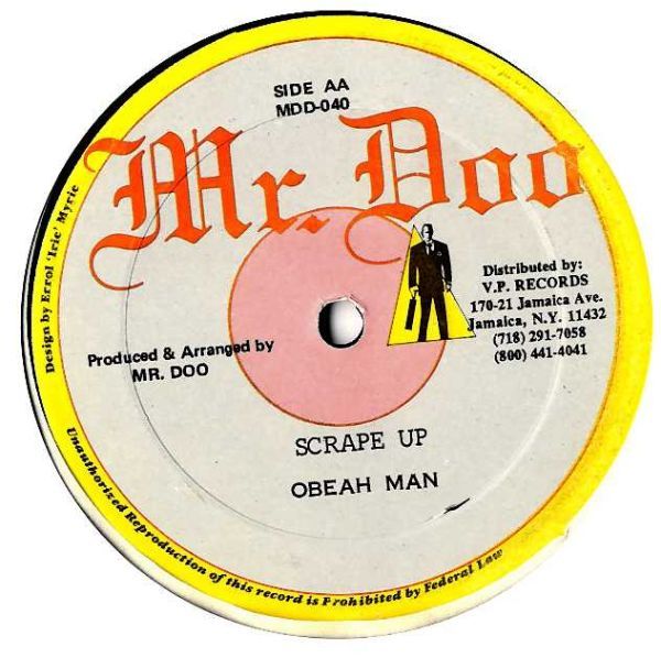 Trevor Sparks Roman Stewart Colin Sampson Andrew Bell / Obeah Man - Badness No Pay / Scrape Up ...