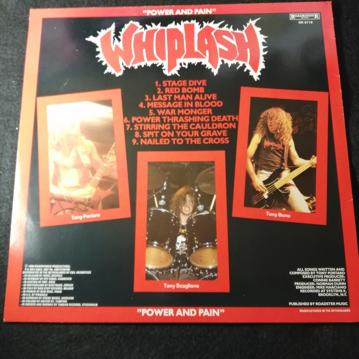 C09 LP レコード ウィップラッシュ WHIPLASH power and pain RR 9718 EU盤(一般)｜売買されたオークション情報、yahooの商品情報をアーカイブ公開 ...