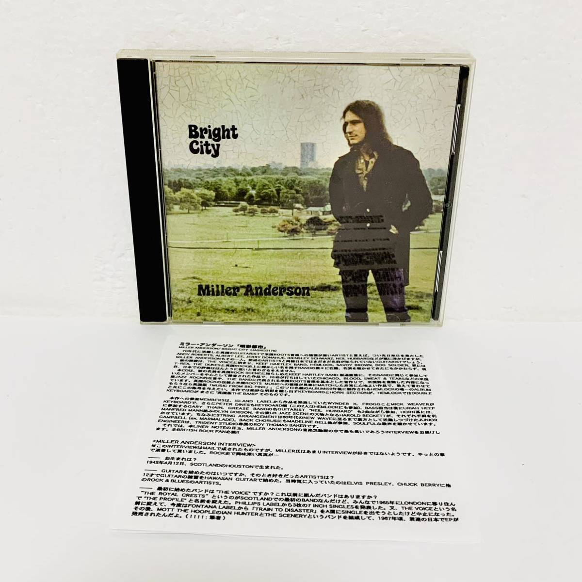 明彩都市 ミラー アンダーソン Miller Anderson Bright City 洋楽 CD 50901nk(その他)｜売買された ...