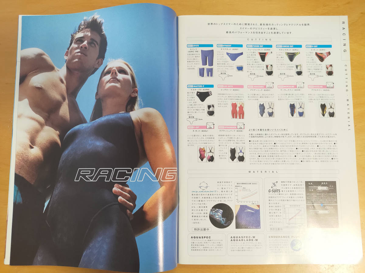 SPEEDO 2002年カタログ 店頭配布 ハイレグ スパッツ資料 ミズノ製スピード競泳水着 ファストスキン(その他)｜売買されたオークション ...