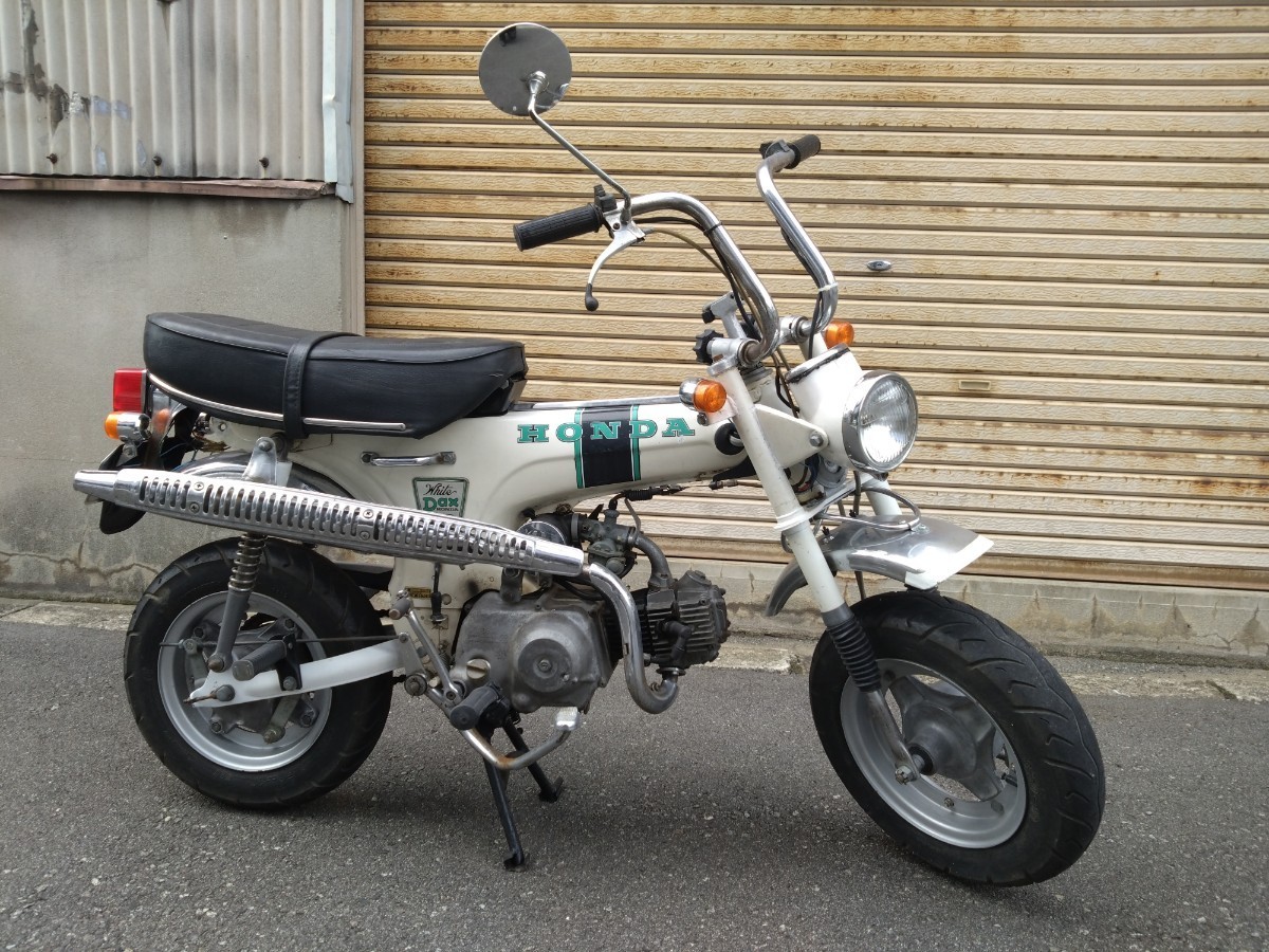 ホワイトダックス70/DAX/レア物/13859キロ/大阪/直接引取り可能/モンキー/ゴリラ/シャリー(51cc-125cc)｜売買された ...