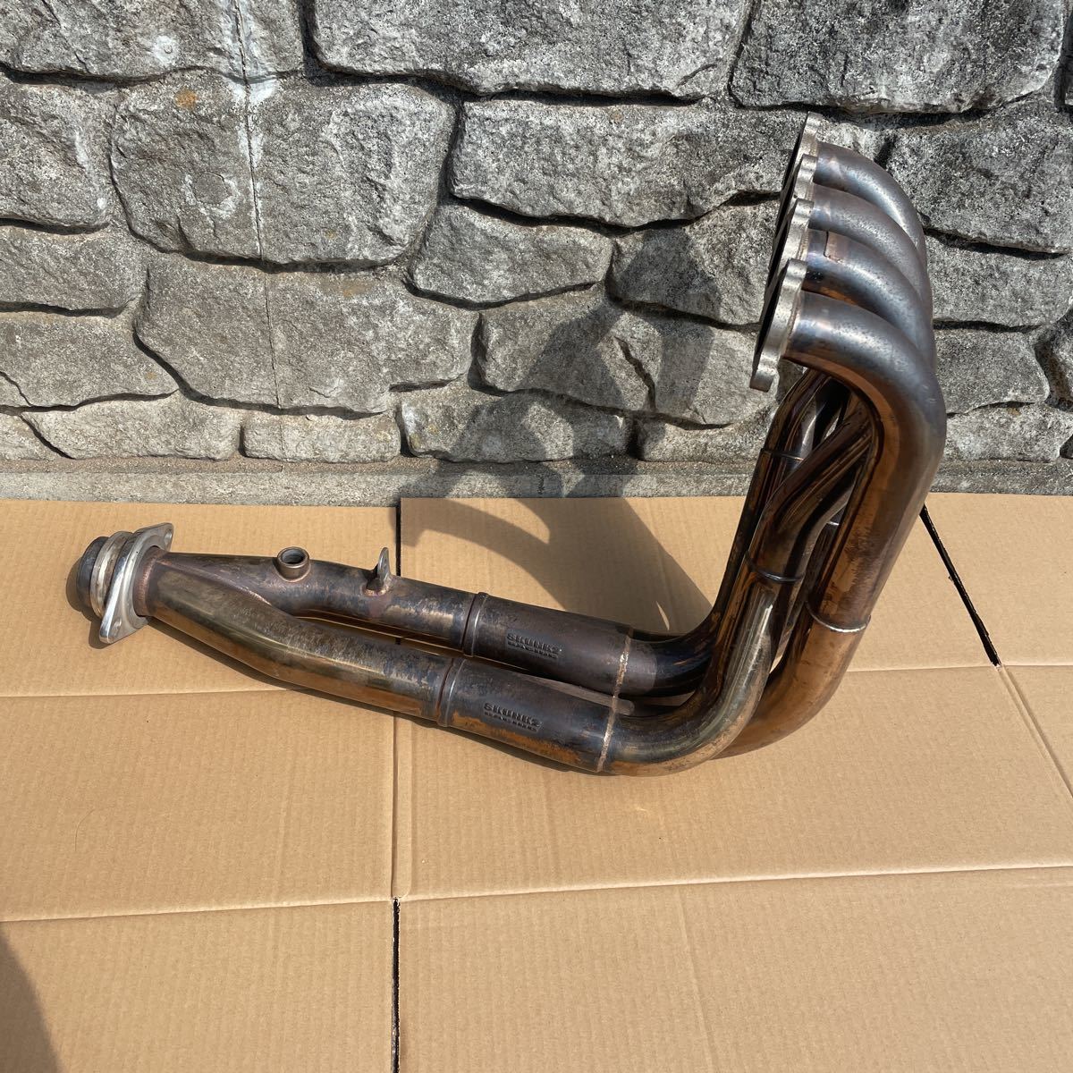 SKUNK2 Headers Exhaust B-Series USDM ホンダ用 シビック インテグラ タコ足 P306(触媒、エキマニ ...