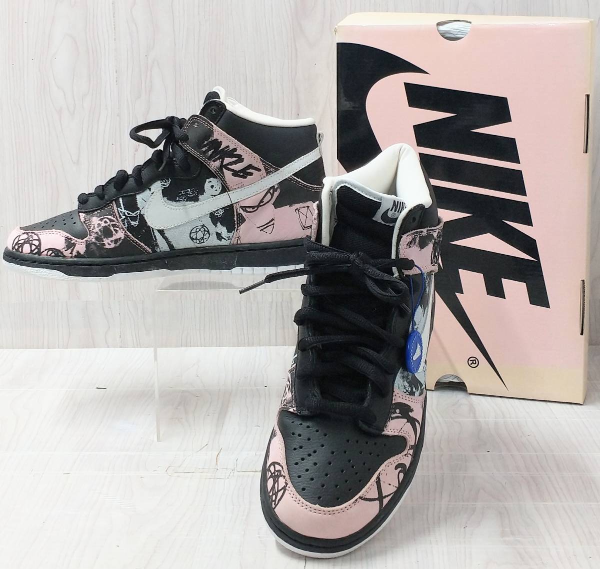 NIKE DUNK HIGH PRO SB UNKLE 305050-013 ナイキ ダンク ハイ プロ エスビー アンクル スニーカー 27 ...