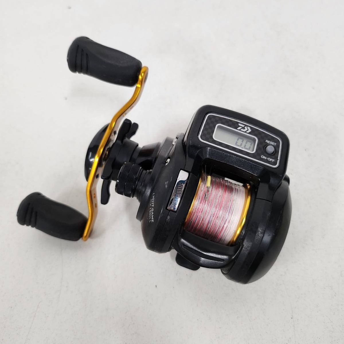 ダイワ ライトゲーム ICV 150H-L DAIWA LIGHT GAME ベイトリール 614806 み NK3836(ダイワ)｜売買され ...