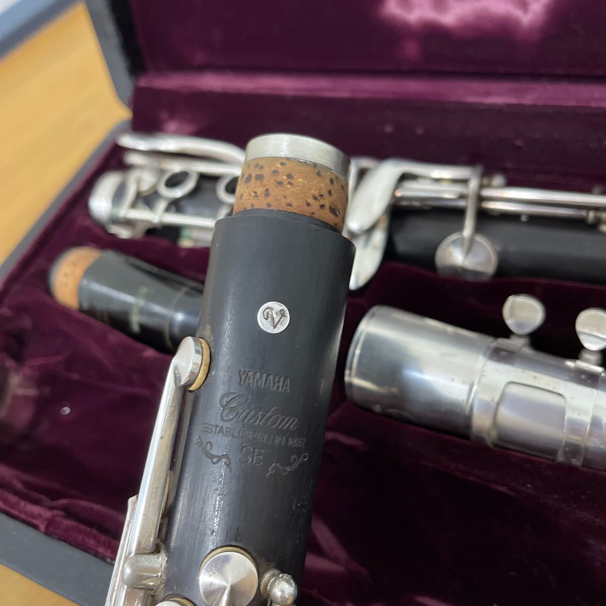 YAMAHA ヤマハ クラリネット custom カスタム SEV 現状 ハードケース付 ESTABLISHED IN 1887(B♭クラリネット)｜売買されたオークション情報、yahooの ...