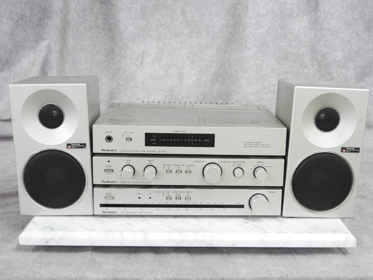 Technics テクニクス SE-C01/SU-C01/ST-C01/SB-F1 コンポセット(システムコンポ)｜売買されたオークション情報 ...