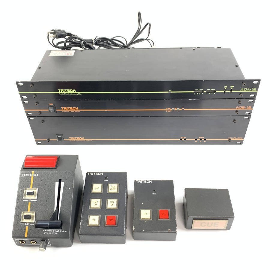 TRITECH CMC-20/ACS-12/ADA-12 トライテック カフシステム スタジオ機材 ボックスユニット×4付き 現状品 TB(レコーディング、PA機器)｜売買されたオークション ...