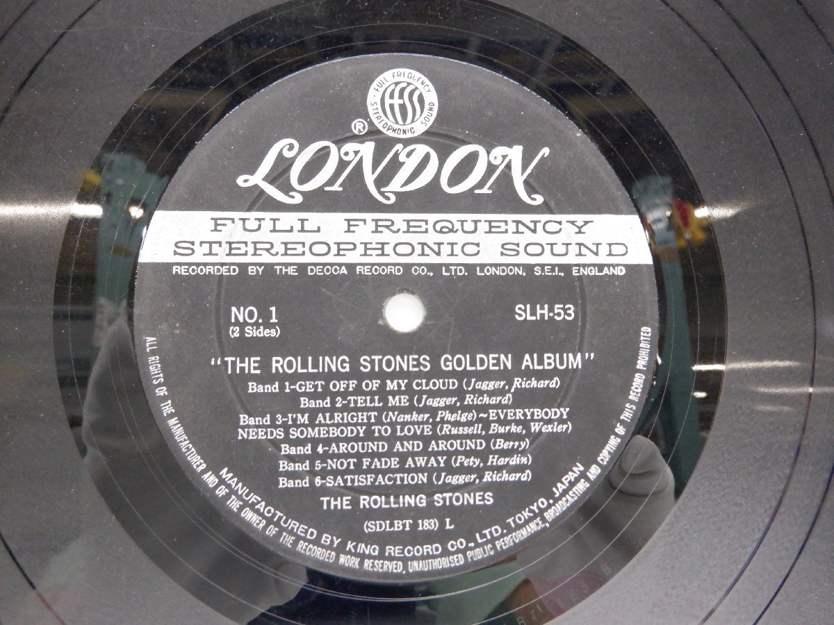 国内盤 The Rolling Stones ローリング ストーンズ The Rolling Stones Golden Album LP ...