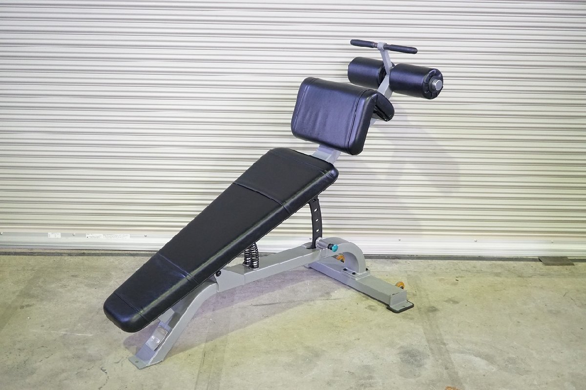 NZ G8637-ら PRECOR プリコー Adjustable Decline Bench アジャスタブル デクラインベンチ トレーニング ...