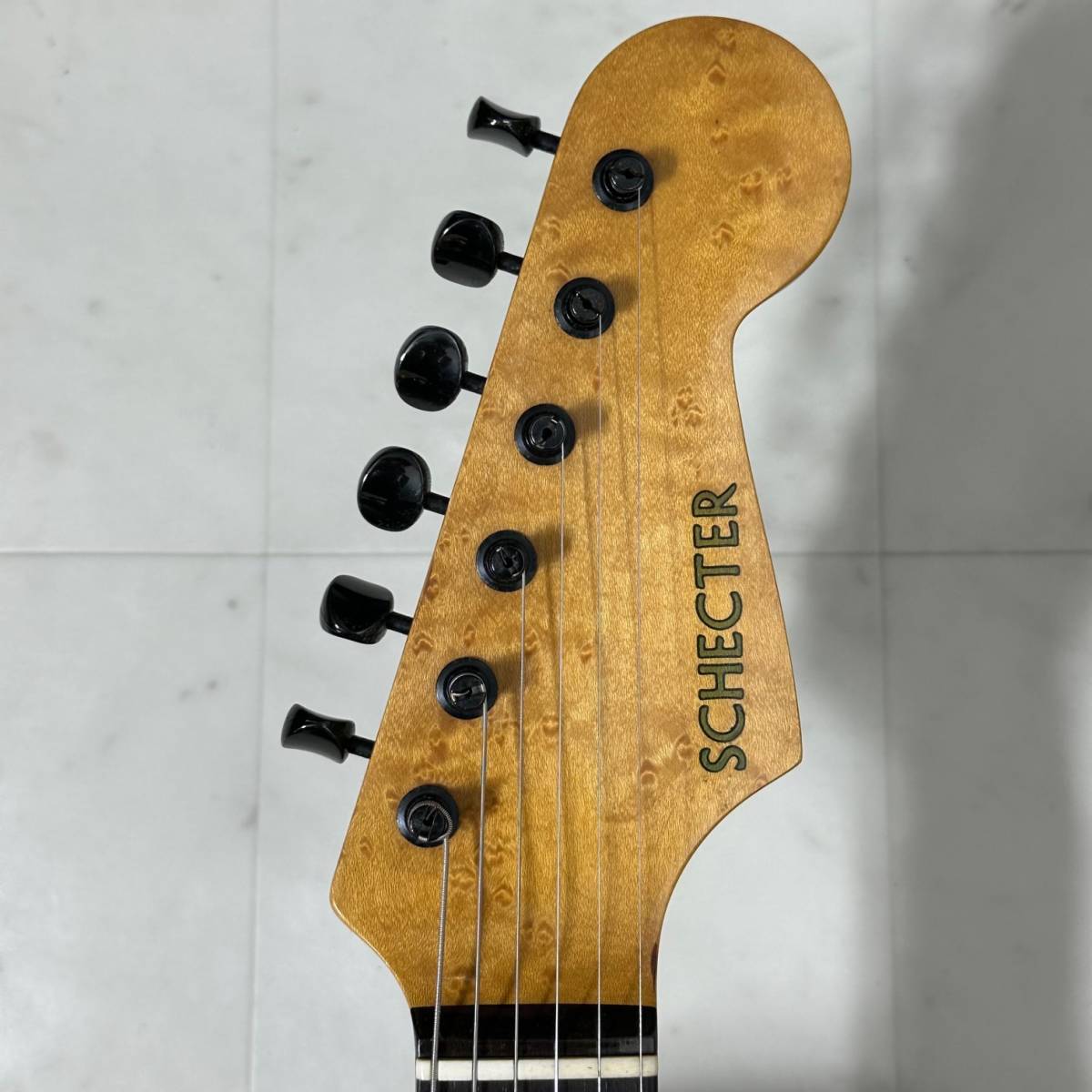 Schecter USA 1987年 Stratocaster Type Ebony タップ機能 アーム ソフトケース付 シェクター(シェクター)｜売買されたオークション情報、yahooの商品 ...