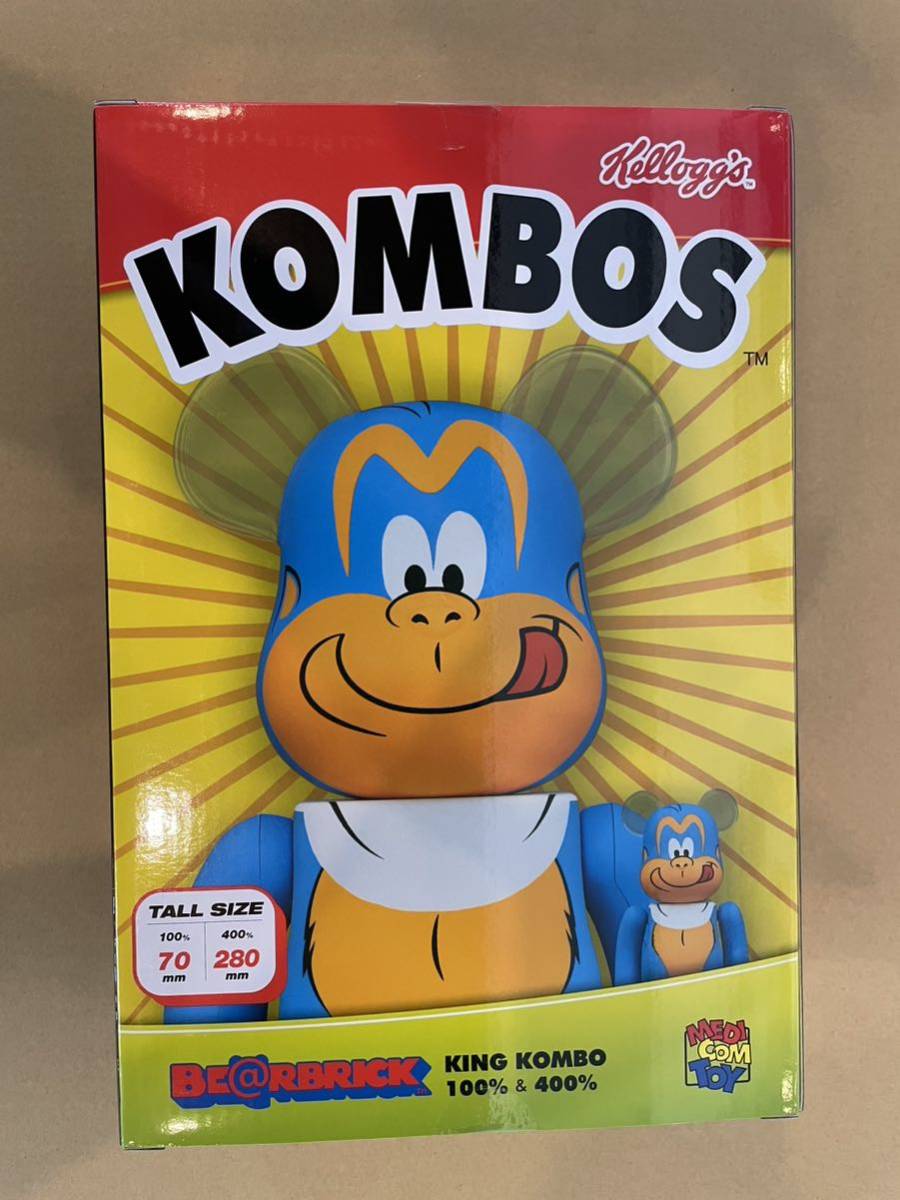 BE@RBRICK KING KOMBO 100％ & 400％ MEDICOM TOY ベアブリック kaws カウズ BASQUIAT BANKSY Keith Haring WARHOL ...