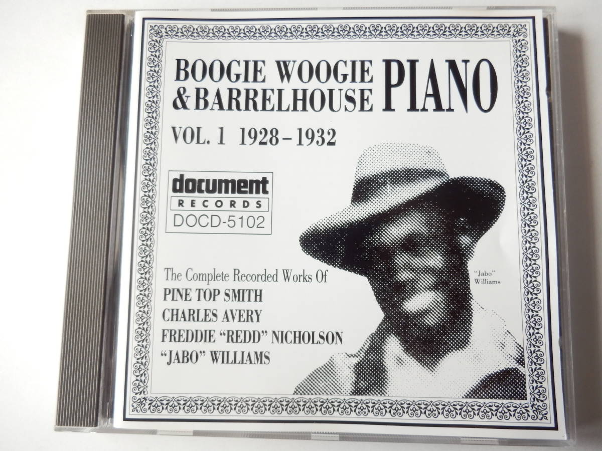 CD/ブギウギ- ピアノ/Boogie Woogie & Barrelhouse Piano 1 1928-1932/Pinetop ...