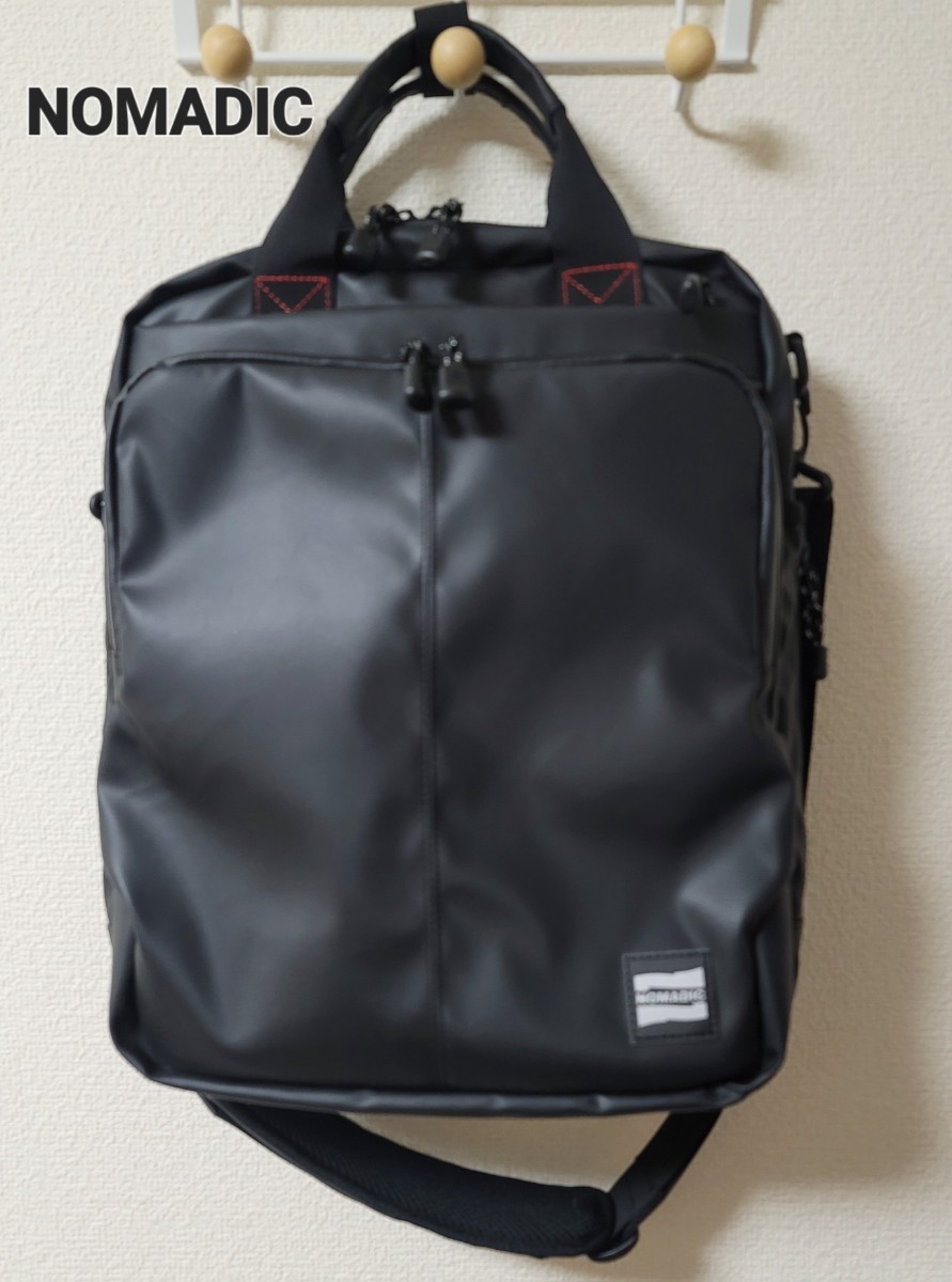 NOMADIC ショルダーバッグバッグ トートバッグ リッュク ブラック 3way 止水ファスナー ビジネスリュック(リュックサック、デイパック)｜売買されたオークション情報、yahooの商品 ...