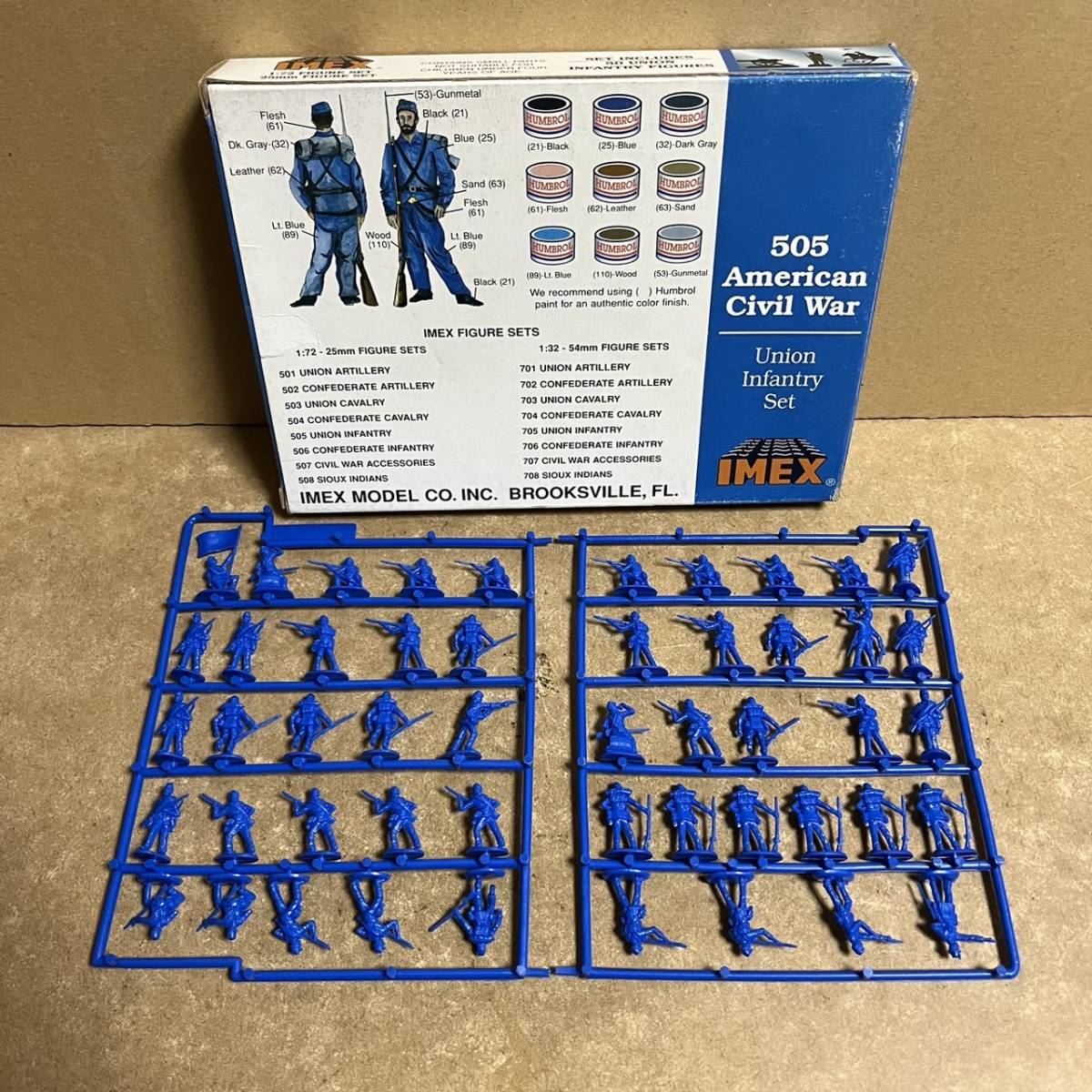 1/72フィギュア IMEX American Civil War Union Infantry Set No. 505(主力戦車（MBT ...