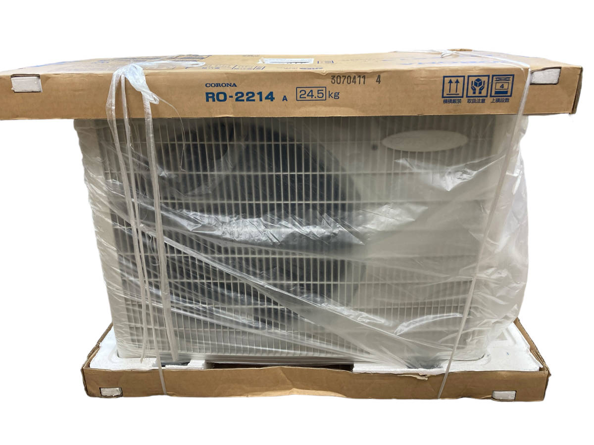 CORONA コロナ 冷房専用エアコン 室外機セット RC-2214-W RO-2214 6畳用 ホワイト 横須賀市引き取り歓迎(12畳未満 ...