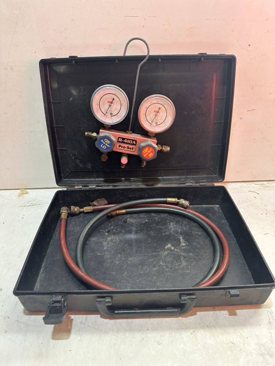 A # BBK 文化貿易工業 SYSTEM ANALYZER KIT R-410A Pro-Set ゲージマニホールド(その他)｜売買された ...